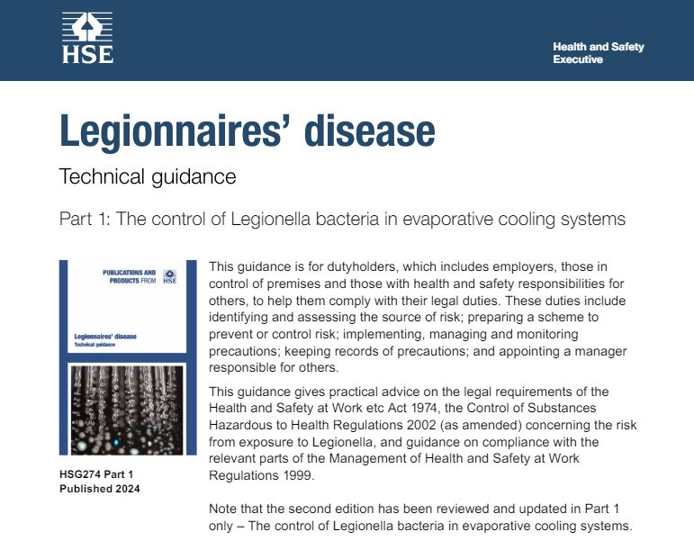 HSG 274 Part 1 – 2024: Key Changes You Need to Know